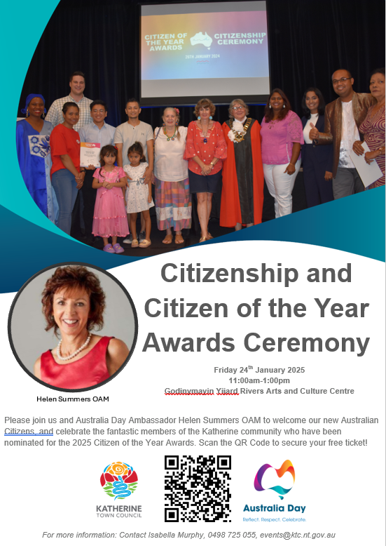 Citizenship and Citizen of the Year Award Ceremony » Katherine Town Council